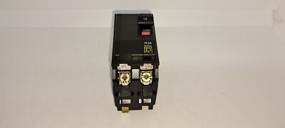 Square D QO215 2 Pole 15 Amp 120/240 volt circuit breaker QO Yellow ...