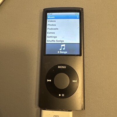 Apple iPod Nano 4th Generation 8GB Working (Dead Battery, Damaged ...