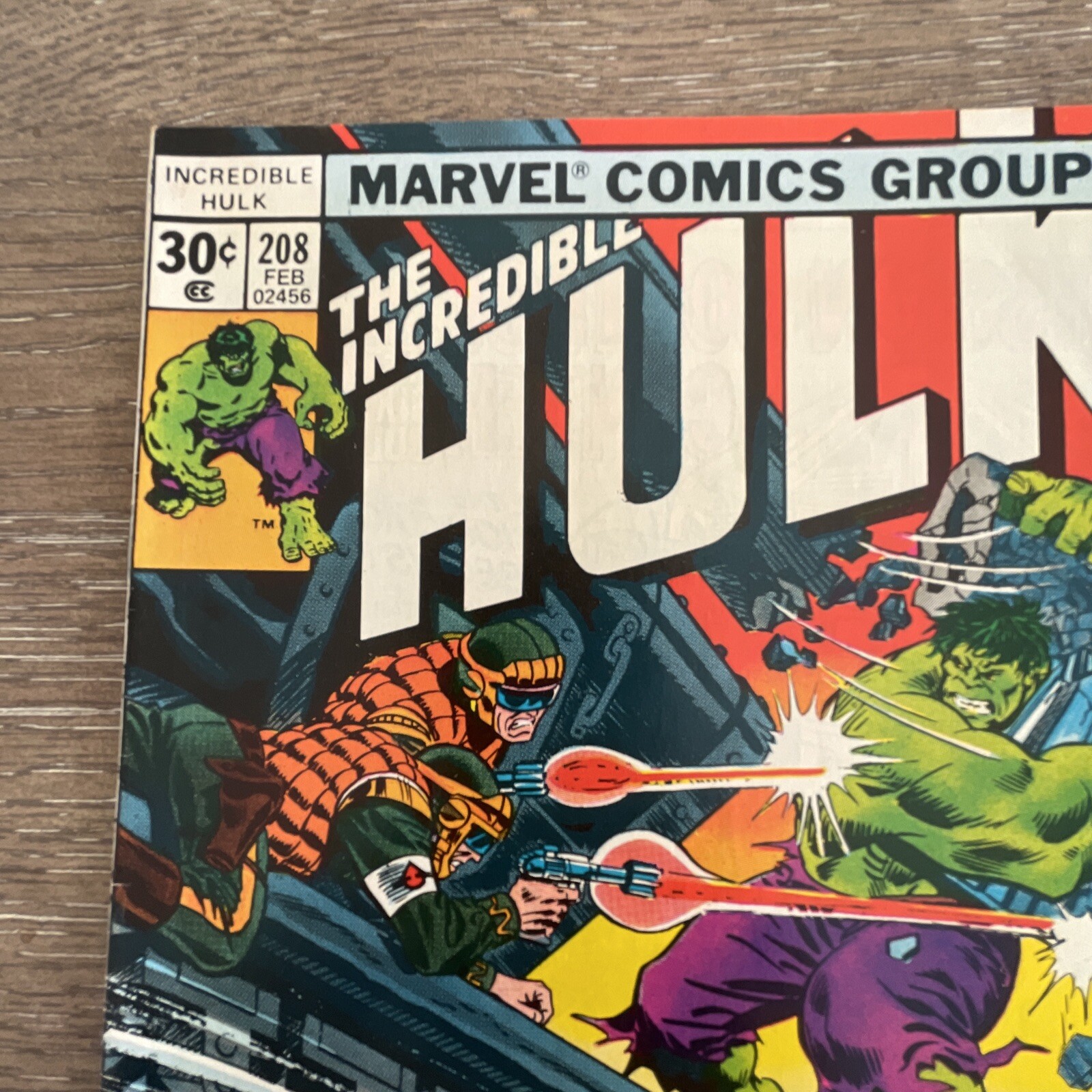 INCREDIBLE HULK #208 MARVEL COMICS! 1977 Key Issue Grade It! Combine ...