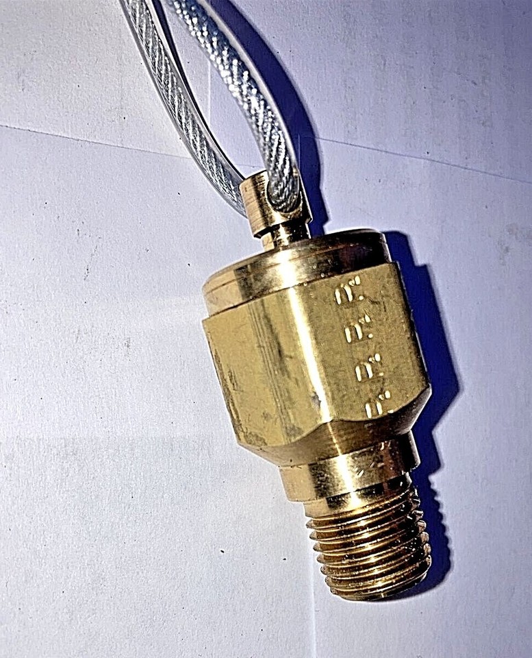 Paccar Kenworth Air Tank Brass Drain Valve | VL2389 | Genuine