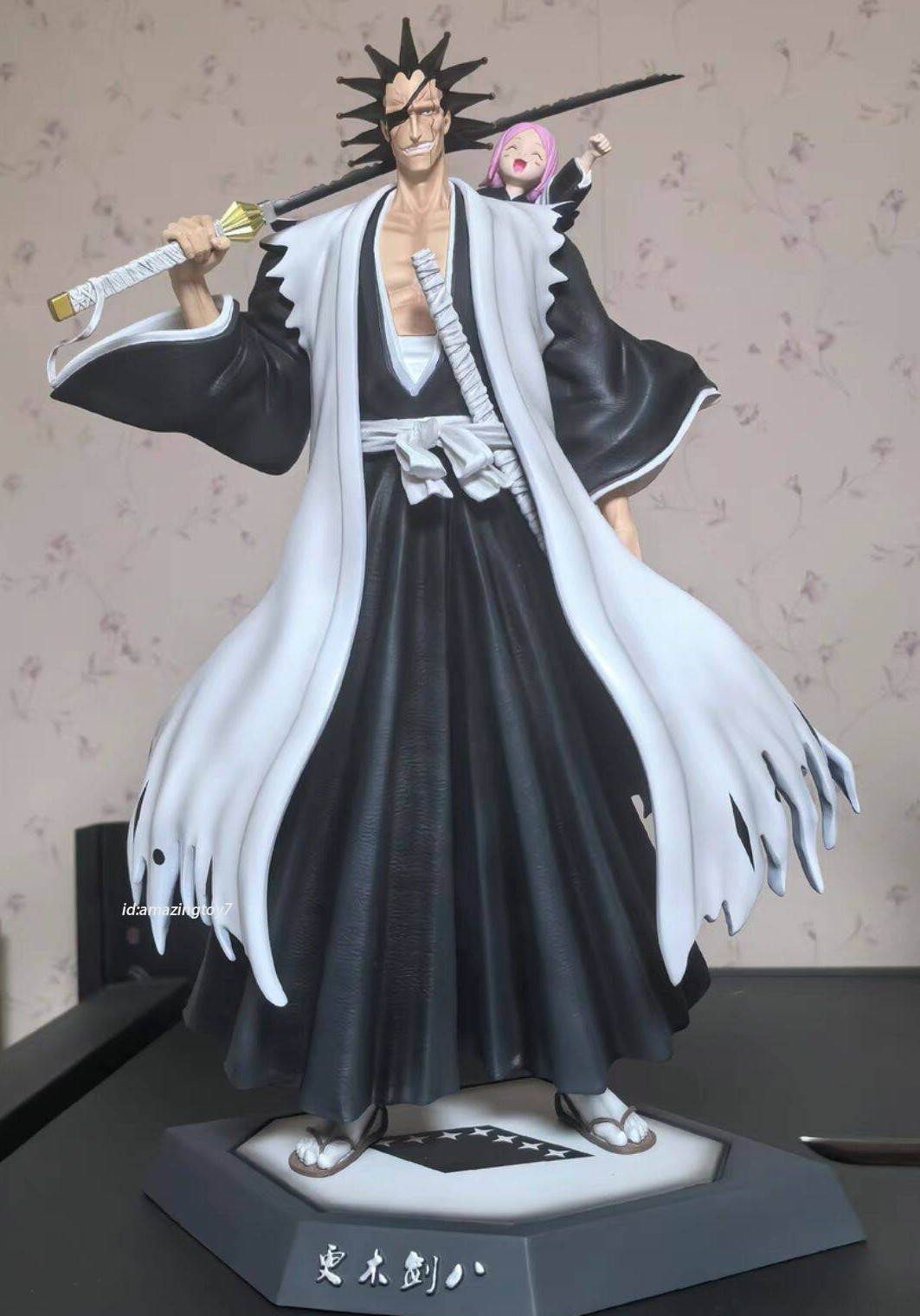 Verve Studio Bleach Zaraki Kenpachi Kusajishi Yachiru Resin Statue 1/6 ...