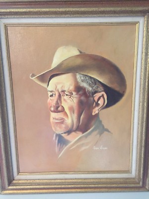 RARE “LISTED ARTIST FRANK ADAMS PAINTING TITLED - “FUSS” | eBay