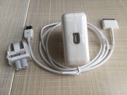 A1070 Apple iPod Power Adapter + 30Pin to 6Pin FW Firewire Cable Cord ...