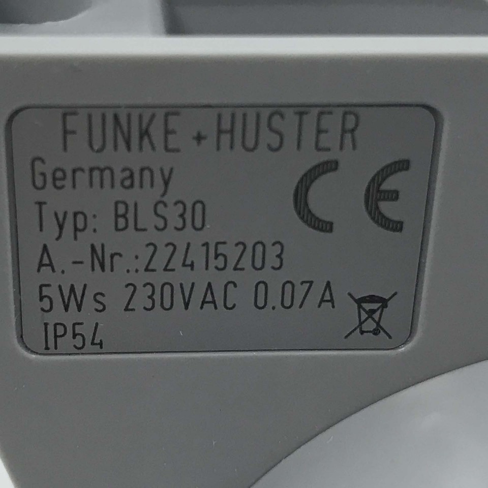 FHF/Eaton Blitzleuchte BLS30 FHF22415203 gelb OVP | eBay