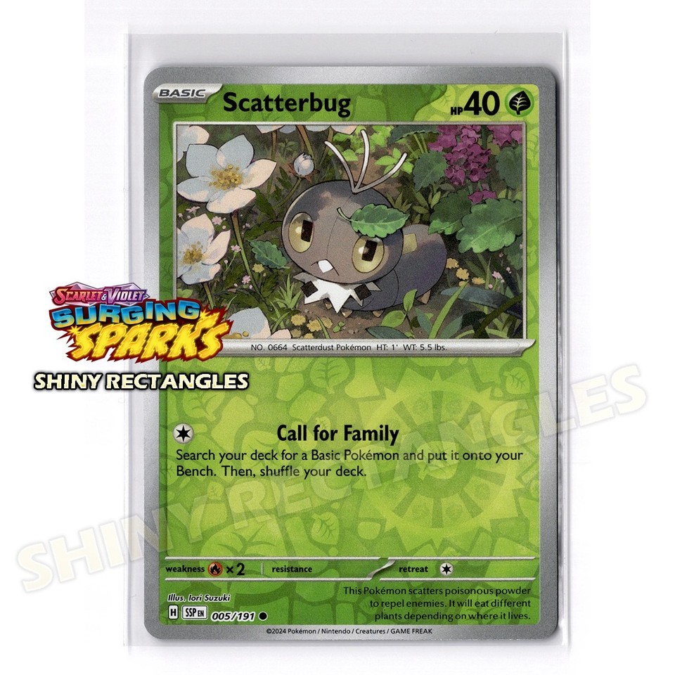 Surging Sparks Pokemon Cards Reverse Holo EX Master Set Singles You ...