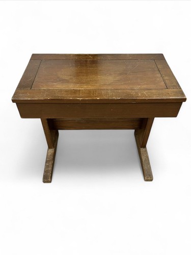 Vintage Wood Piano Organ Bench with Lid Storage | eBay