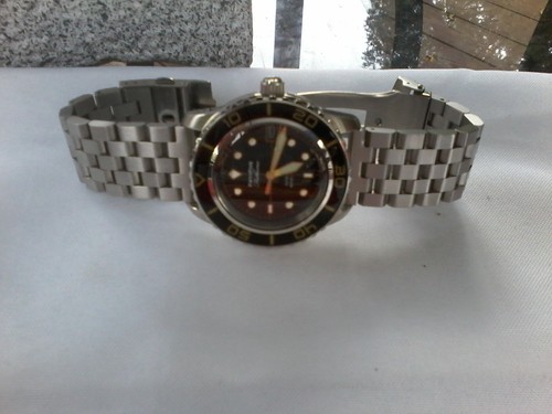 22mm Watch Bracelet Stainless Steel Brushed Super Engineer II -1 Silver ...