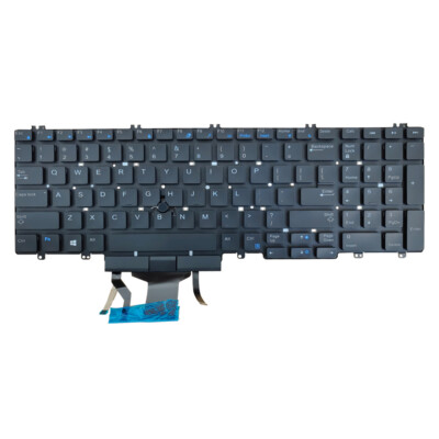 Keyboard For DELL Precision 7530 7730 7540 7740 E7530 M7530 Backlit ...