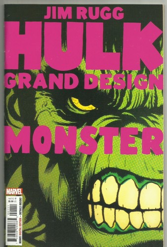 HULK GRAND DESIGN 1 NM (9.4) "Monster" Jim Rugg "A" Cover Variant ...