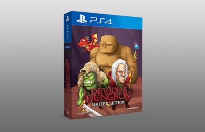 SEALED PS4 BOX SET Devious Dungeon [Limited Edition] Sony NEW ...