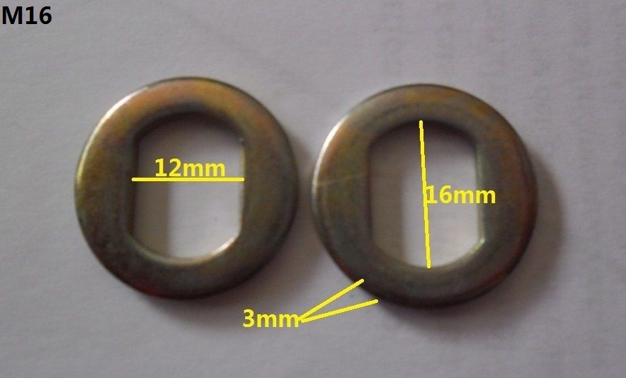 APAR EBIKES e bike Axle M12/ M14/ M16 lock nut / lock washer /spacer ...