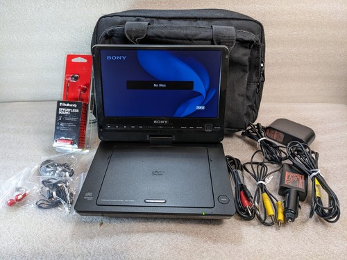 Sony DVP-FX930 Portable DVD/CD Player w/ Bag, 2 Adapters, A/V Cables ...