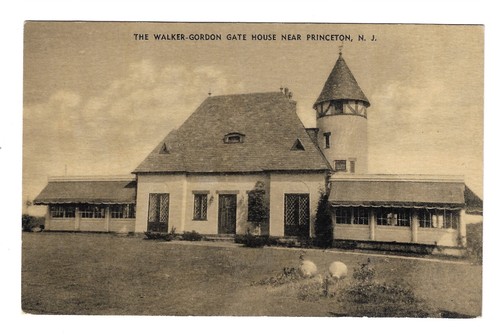 The Walker-Gordon Gate House Near Princeton, New Jersey Postcard (Not ...