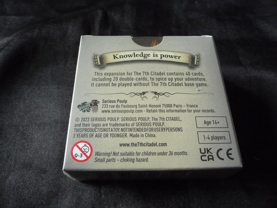 7th Citadel Knowledge Is Power Expansion New/Sealed | eBay UK