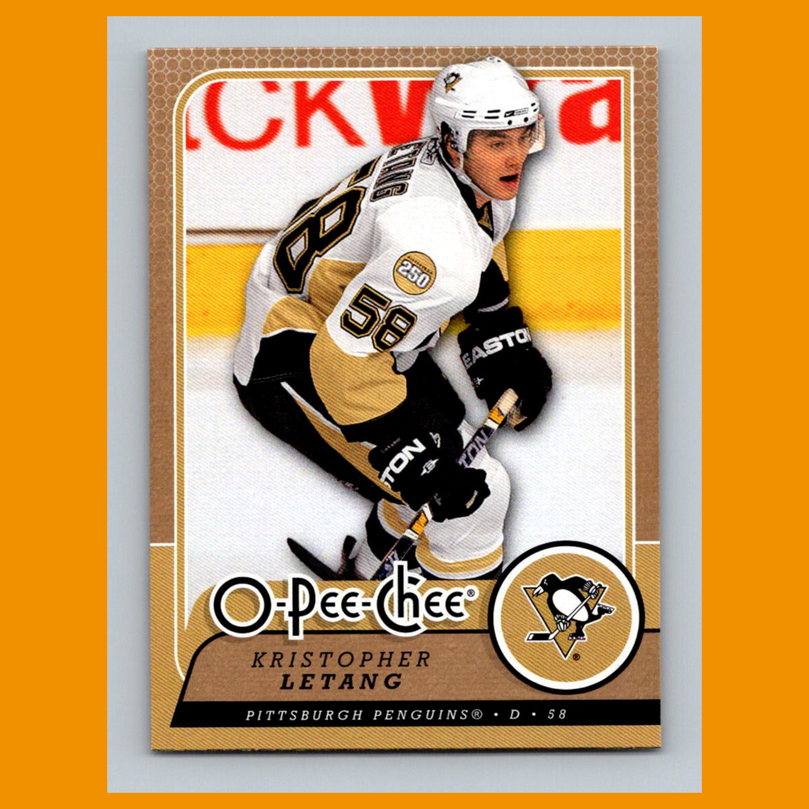Kristopher Letang 2008 O-Pee-Chee #456 Gold Price Guide - Sports Card ...