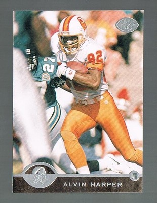 ALVIN HARPER #107 BUCCANEERS 1996 Leaf Collectors Edition Gold version ...