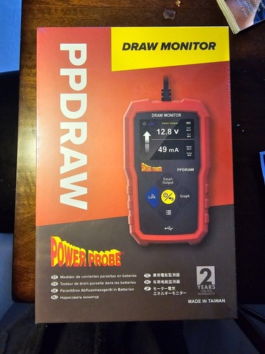 Power Probe Digital Draw Monitor PPDRAW new | eBay