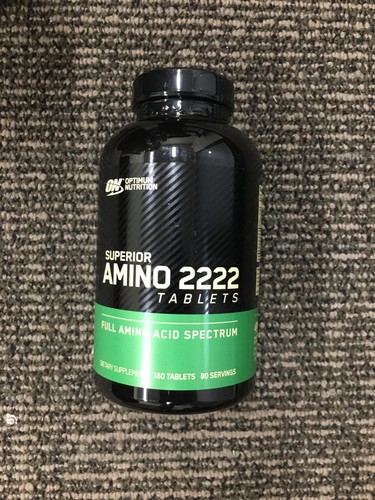 Optimum Nutrition Superior Amino 2222 Tablets, Essential Amino Acids ...