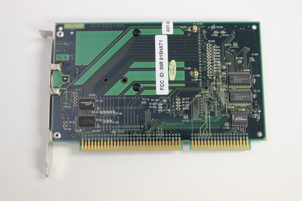 NCR 407-0031131 WAVELAN 915MHZ ISA-16 ISA WIRELESS CARD NO ANTENNA 407 ...