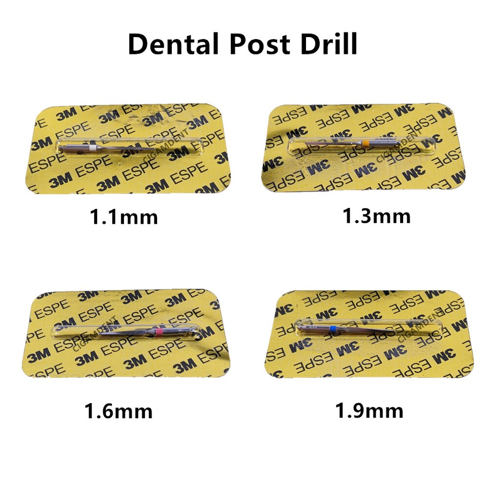 3M Relyx Dental Fiber Post Drill Quartz Straight 3D Screw Glass Root ...