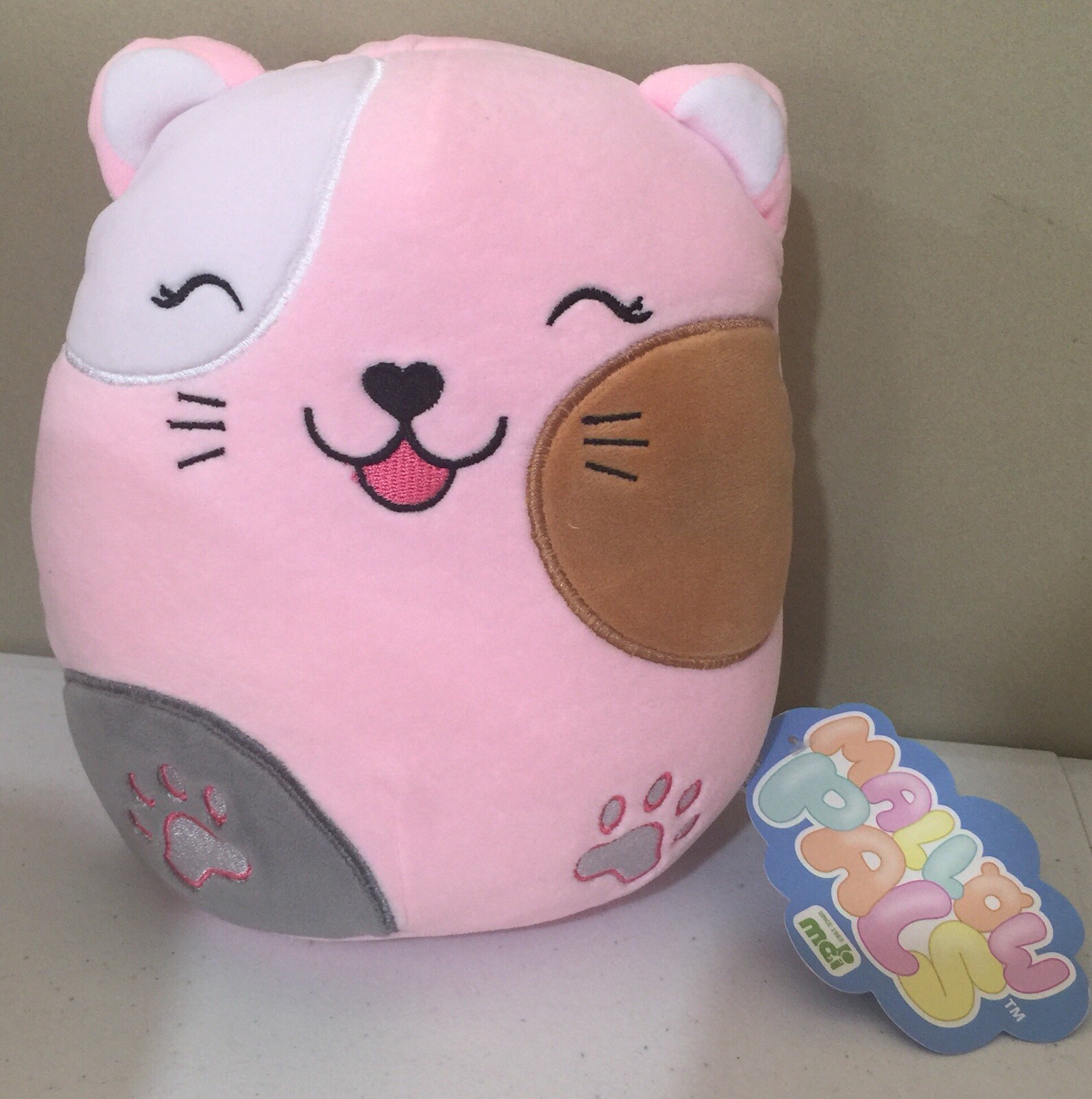 MDI Mallow Pals Kitten Cat Plush Toy Super Soft 22cm | eBay Australia