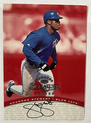 Shannon Stewart 1997 Donruss Signature Series Autographs Auto Toronto ...