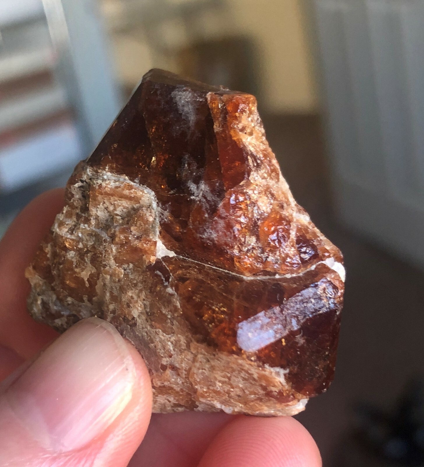 Brilliant Red Orange Genesee Dyke, Colorado Grossular Garnets Rare!! | eBay
