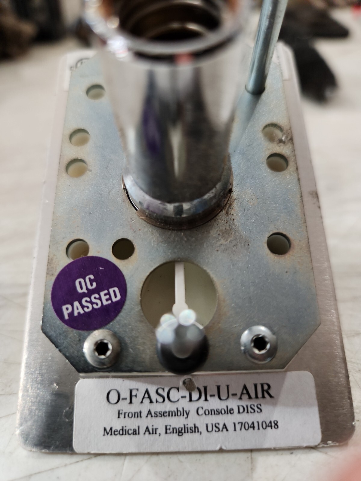 Amico O-FASC-DI-U-AIR 100PSI Air DISS Latch Valve Assembly O-FASC-DI-U ...