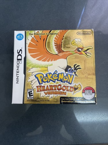 Pokemon HeartGold Version (Nintendo DS) Authentic - CIB-No Pokewalker ...
