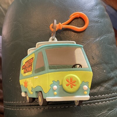 Scooby-Doo MYSTERY MACHINE Treasure Keeper Coin Purse Keychain Clip ...
