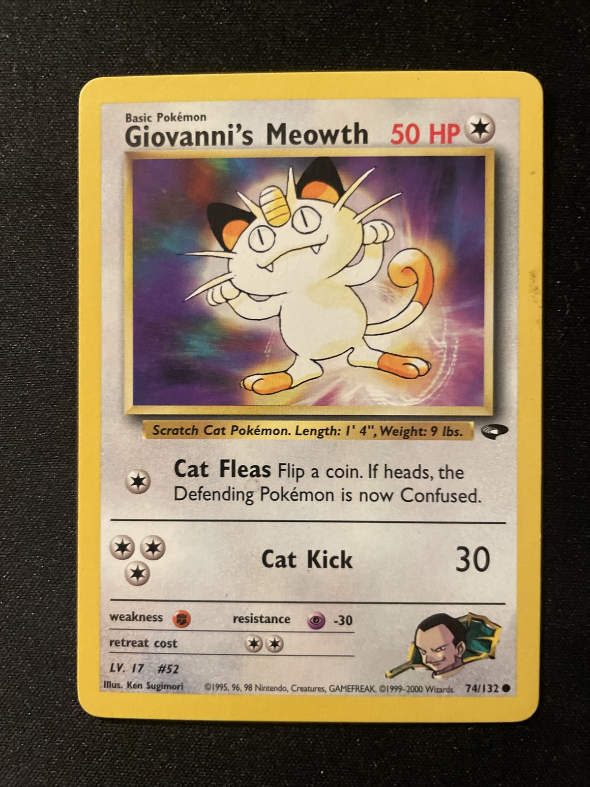 Pokémon Giovanni's Meowth Gym Challenge 74 - NM - .99 Combined Shipping ...