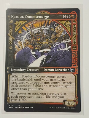 Kardur, Doomscourge - NM - SHOWCASE - UNCOMMON [Kaldheim] MTG | eBay