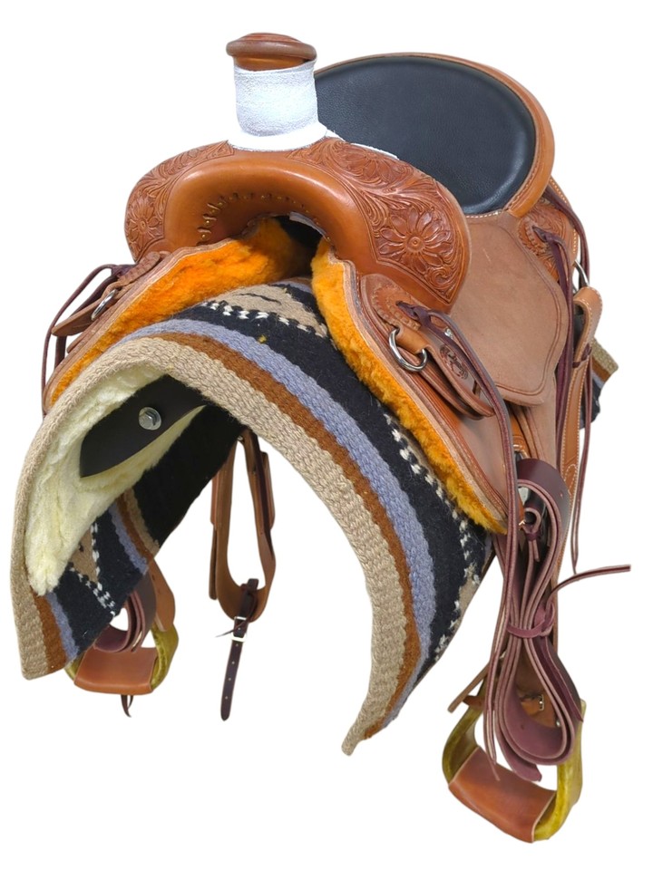 15 inch New McCall Lady Pendleton Western Ranch Saddle 210-1123 | eBay