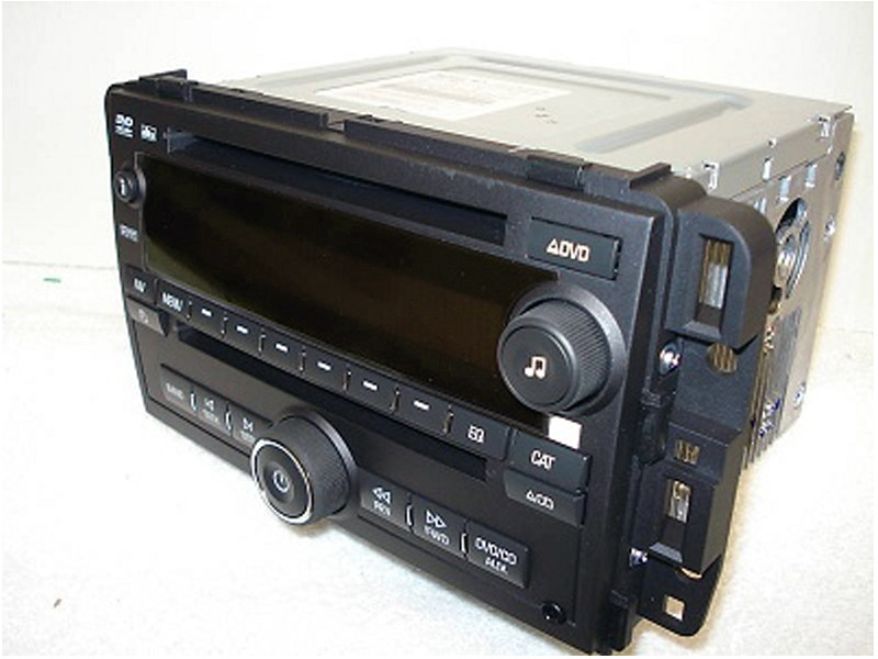 UNLOCKED GMC Acadia Radio DVD CD Disc Player Changer Dual AUX MP3 XM ...