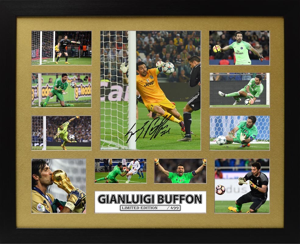 Gianluigi Buffon Signed Framed Memorabilia Limited Edition V1 | eBay ...