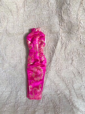 Handmade rosa chainess Cheongsam National dress for Blythe/pullip | eBay