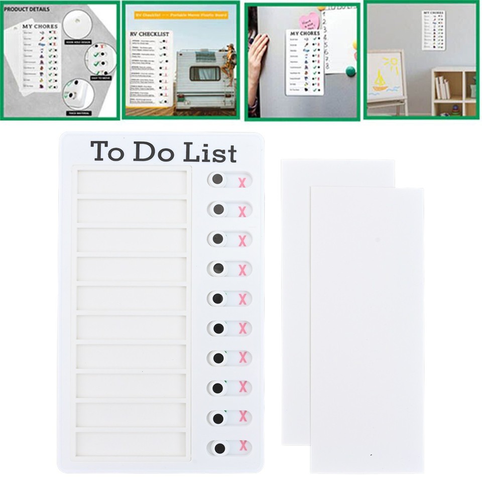 Memo Board Note Board Planner Notes Planner Removable Smooth To Do List ...
