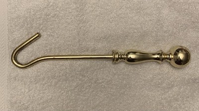 Solid Brass Damper Pull Hook | eBay