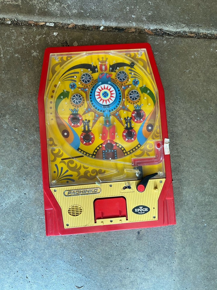 Vintage 1975 Pachinko Japanese Colorful Pinball Machine | eBay