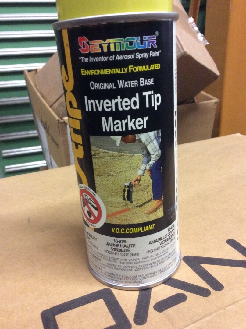 Seymour 16-676 Stripe Water Base Inverted Tip Marker, Hi-Viz Yellow | eBay