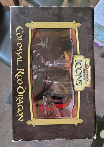Dungeons and Dragons Colossal Red Dragon Limited Edition Miniature for ...