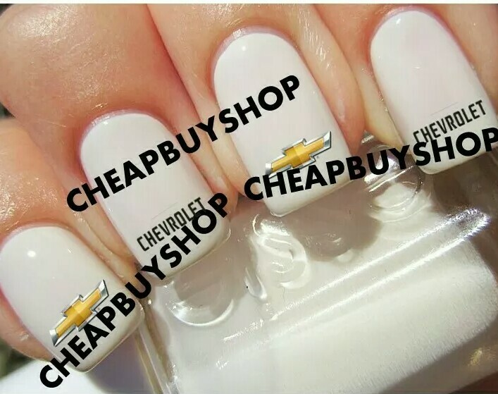 Sale》Chevy Chevrolet Auto Racing Model Car Show》Nail Art Decals | eBay