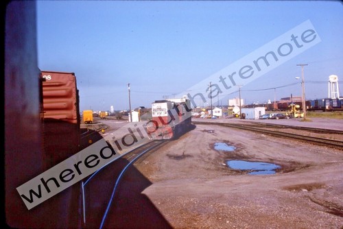 Original Slide Western Maryland WM 3798 EMD GP40 10-1984 Proviso ILL | eBay