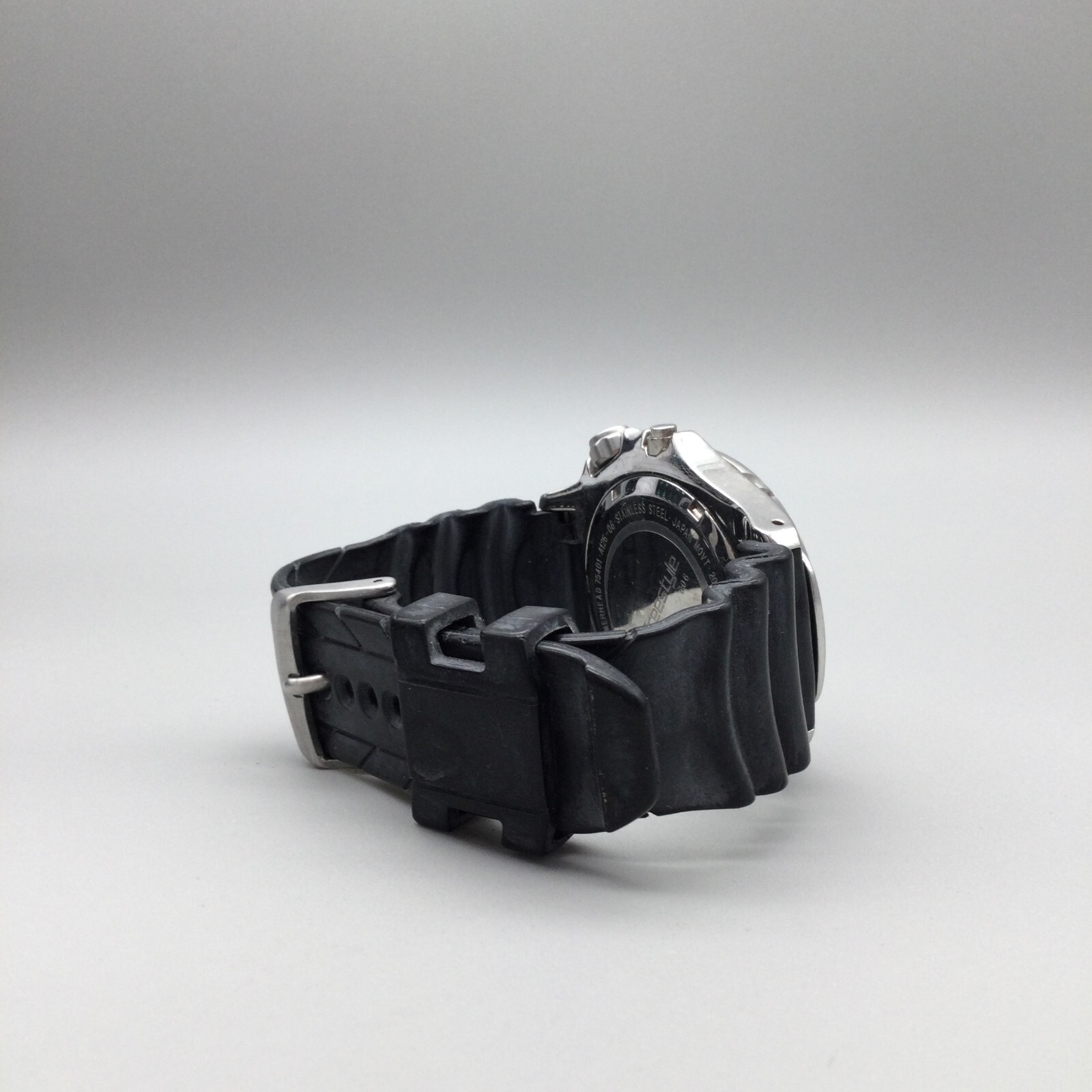 Freestyle Hammerhead Watch Men 44mm Silver Tone Black Dial Date 200M ...