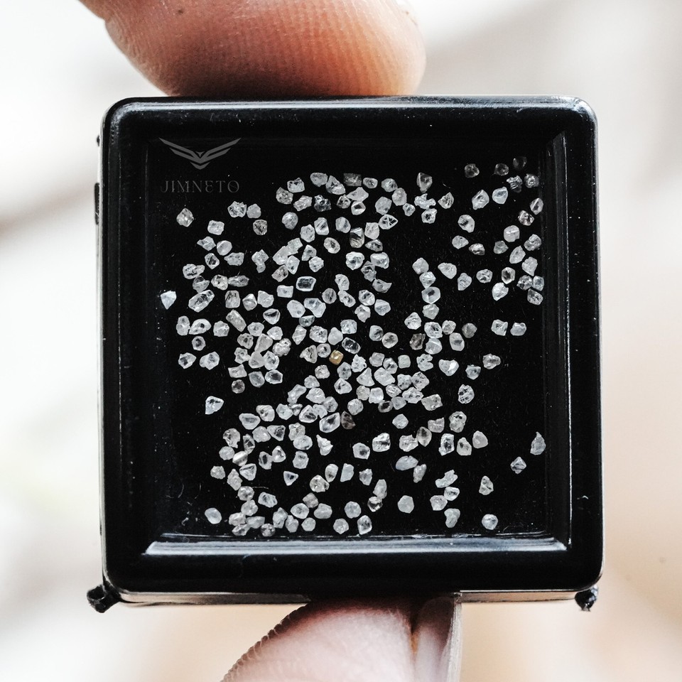 Raw Uncut Rough 100% Natural Loose Diamonds 200+ Premium Diamonds | eBay