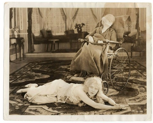 Violet Mersereau + MARY CARR STUNNING PORTRAIT Thunderclap 1921 ORIG ...