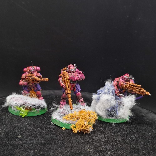 Painted Warhammer 40k primaris eliminators ×3 (kitbash) T2 Games ...