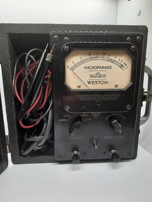 Capacitance Meters - Vintage Capacitance Meters