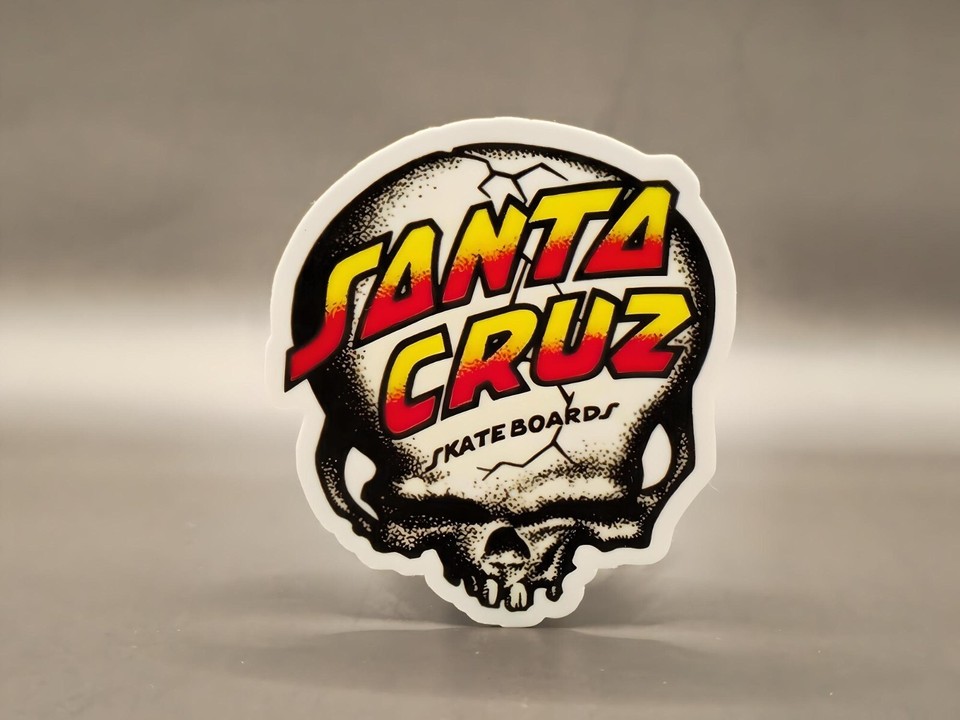 Santa Cruz Inspired Stickers Skateboard Surf Wave Beach California ...