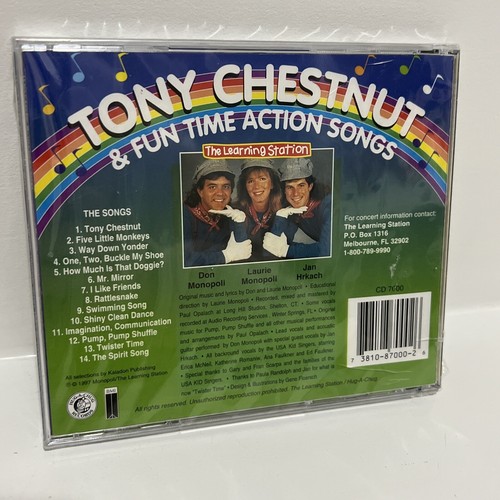 Tony Chestnut & Fun Time Action Songs Learning Station CD Www9 for sale ...
